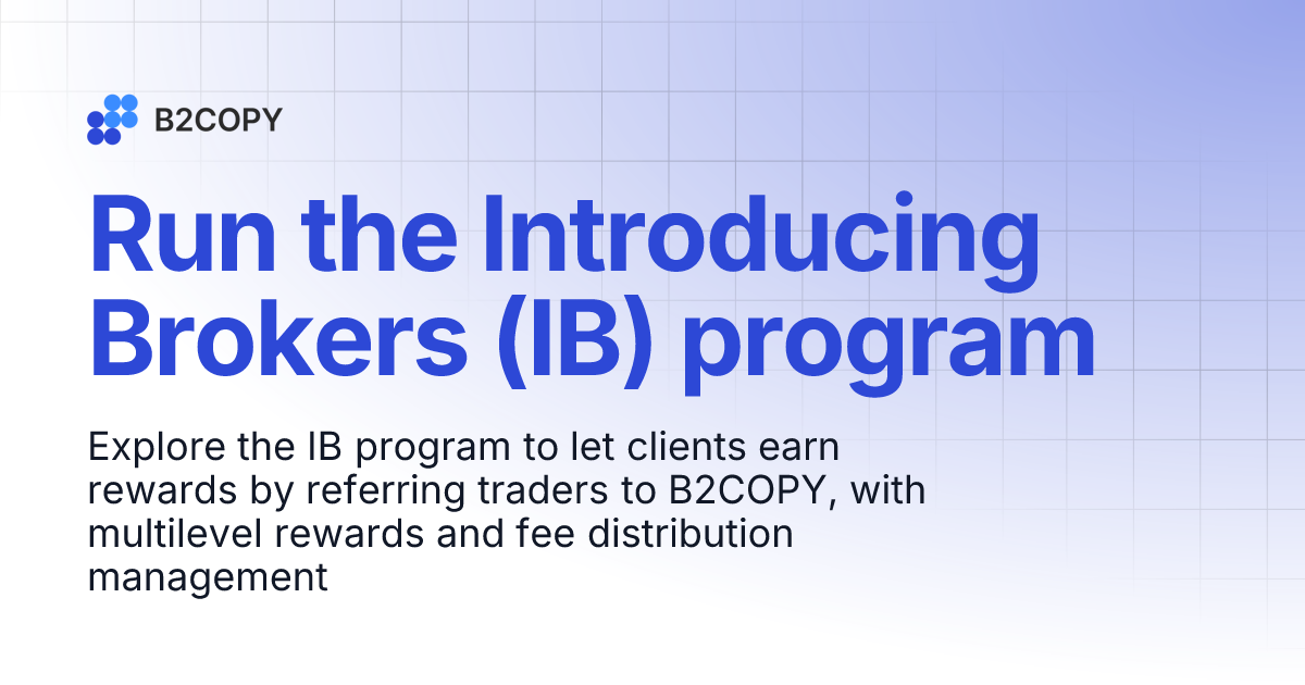 Run the Introducing Brokers (IB) program | B2COPY docs